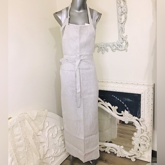 Southern Living | Kitchen | Nwt Southern Livinglinen Fullsize Apron ...